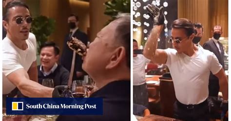 Salt Bae Hand Fed A Vietnamese Minister Us2000 Gold Covered Steak In