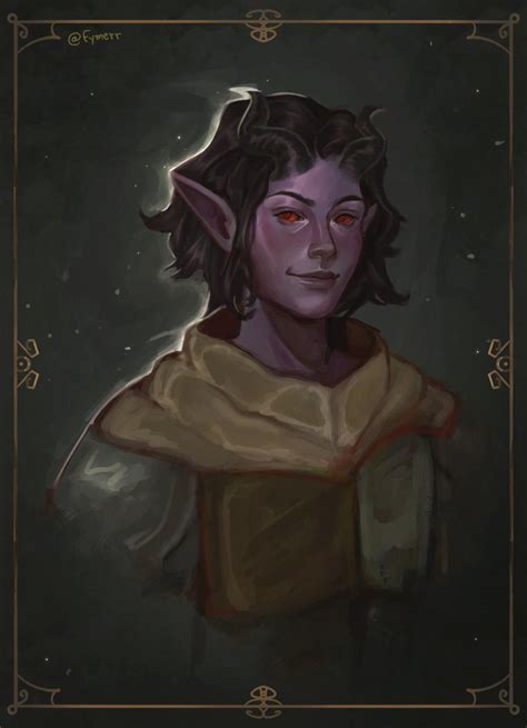 [oc] [comm] Lark Solace Cleric Tiefling R Dnd