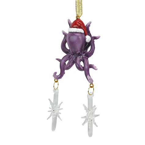Design Toscano Tenacious Tentacles Octopus Holiday Ornament And Reviews