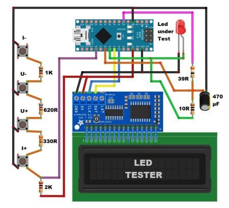 How To Make Arduino LED Tester Resistor Calculator Arduino Maker Pro
