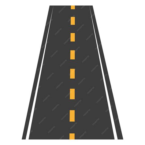 Premium Vector Road Illustration