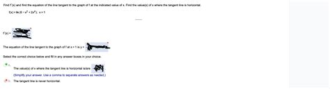 solved f x ln 6−x2 2x4 x 1 f′ x 4−x2−x3 the equation of
