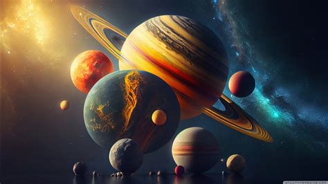 Solar System Planets Wallpaper Hd