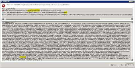 Ax Bytes Purchase Order Invoice Error After Applying Feature Pack