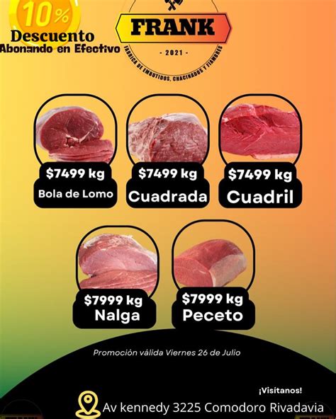 ⚠️viernes 26 Hasta Agotar Stock⚠️ Carnicería Frank