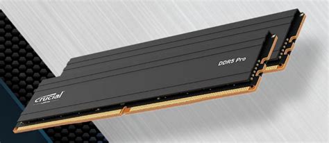Crucial S Super Sleek 48GB DDR5 Pro Memory Kit Will Do 6 000MT S At 1 1v Club386