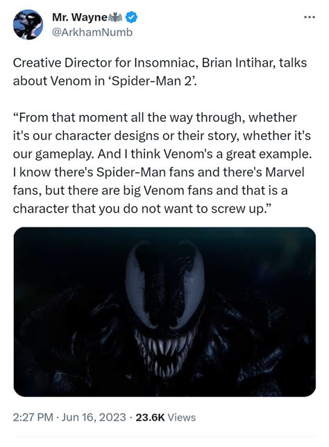 Alright Who Do Yall Think Venom Is Going To Be Once And For All R