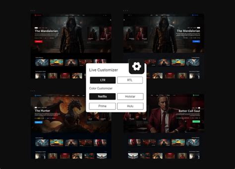 Laravel Admin Panel For Ott Solution Streamit Control Hub