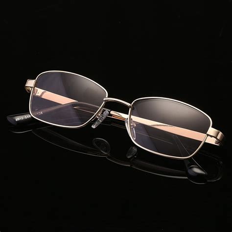 Gold Transition Reading Glasses Anti Blue Presbyop Vicedeal