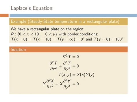 Partial Differential Equations 3 Simple Examples