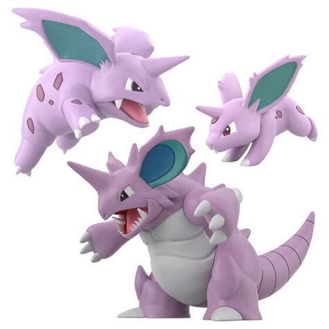 「ポケモンスケールワールド カントー地方 ニドラン♂＆ニドリーノ＆ニドキング」のフィギュア情報