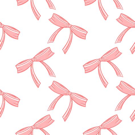 Pink Ribbon Seamless Pattern 4928746 Vector Art At Vecteezy