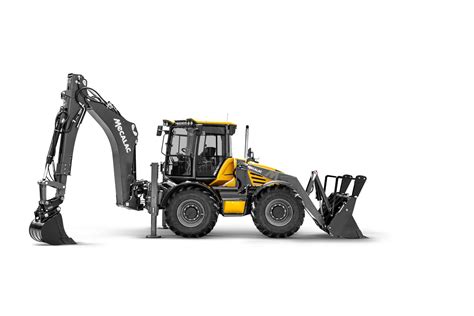 Mecalac Backhoe With Rotating Cab Profi