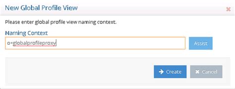 Extend The Global Profile View Radiant Logic Documentation