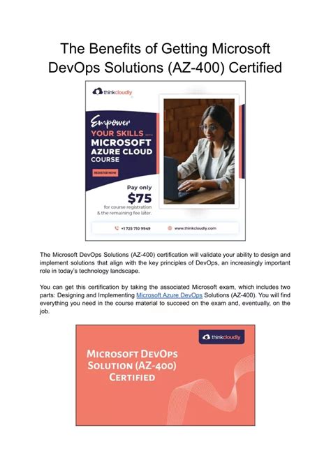 Ppt The Benefits Of Getting Microsoft Devops Solutions Az 400