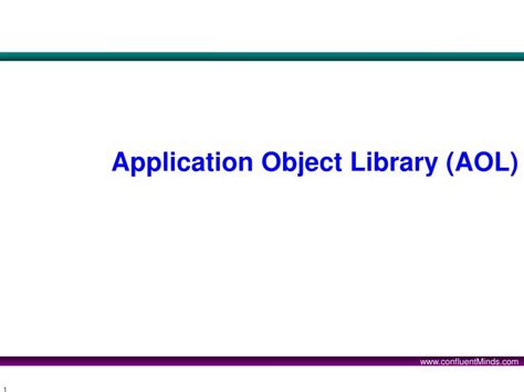 Ppt Application Object Library Aol Powerpoint Presentation Free