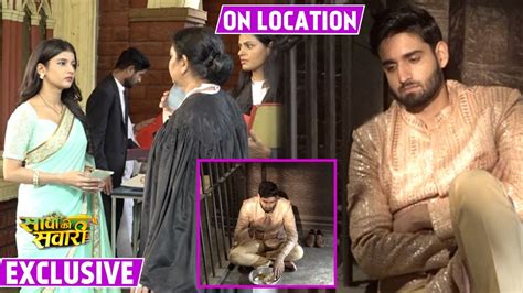 Saavi Ki Savaari On Location Nityam Ne Khaya Jail Ka Khana Saavi Ne