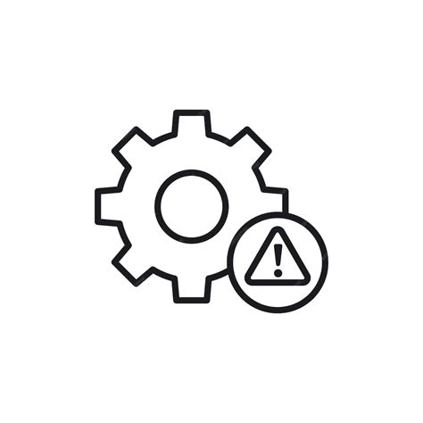 Premium Vector Technical Warning Icon Set System Failure Error Vector