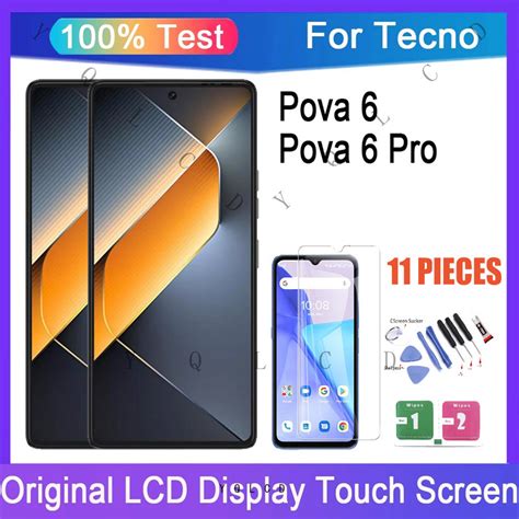 Original Amoled Tecno Pova 6 Pova 6 Neo Pova 6 Pro 5g Lcd Display Touch