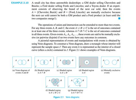 Answered In Example 2 10 Identify Three Events… Bartleby