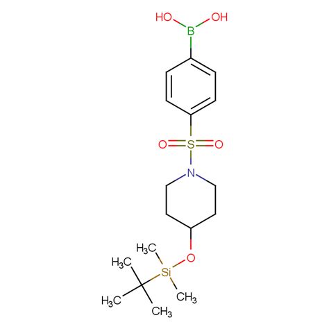 Tert Butyldimethylsilyl Oxy Ethyl Piperazin Yl Sulfonyl