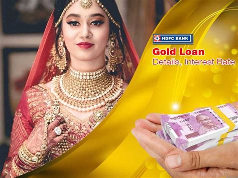 Hdfc Gold Loan Interest Rate Details Apply 2022 In 2022 Loan