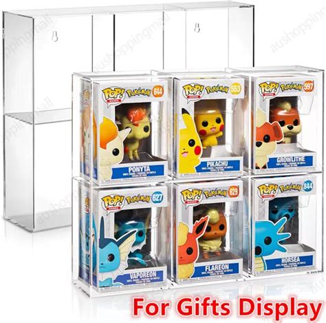 TOY STORE ACRYLIC Funko Pop Display Case For Wall Mount Boxes Shelf Girds AU PicClick AU