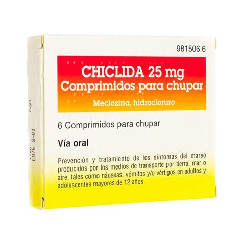 Chiclida 25 Mg 12 Chicles ¡mejor Precio Comprar