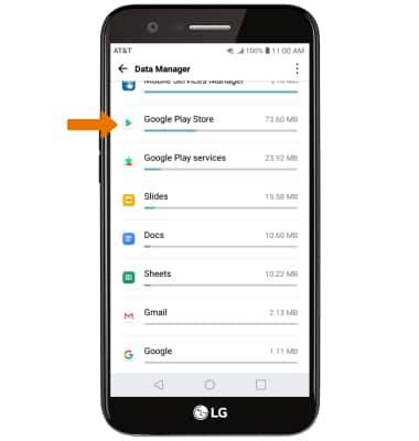Lg K M View Manage Data At T