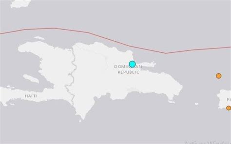 Se Registra Temblor De Tierra En Rd Con Epicentro En Arenoso