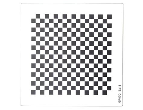 Chessboard Calibrator Lens Test Target Focus Calibration Chart Camera Distortion