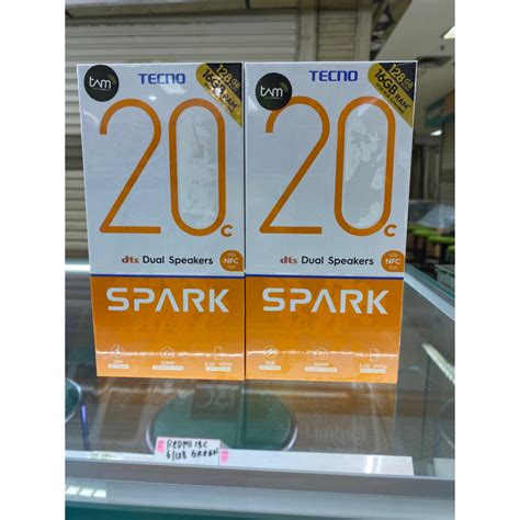 Jual Tecno Spark C Ram Gb Gb Gb Baru Garansi Resmi Shopee Indonesia