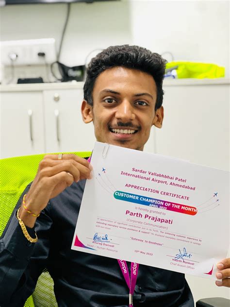Parth Prajapati On Linkedin Appriciation Award Customerexperience Digitalmarketing