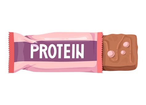 Half Opened Protein Bar In Pink Wrapper With Visible Chocolate Bar Health And Fitness Nutrition
