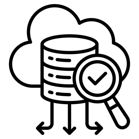 Advanced Analytics Icon Line Vector Illustration 35193455 Vector Art At Vecteezy