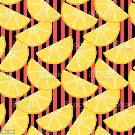 슬라이스 레몬 원활한 패턴 벡터 안녕하세요 여름 및 신선도 개념 0명에 대한 스톡 벡터 아트 및 기타 이미지 0명 감귤류 과일 개체 그룹 Istock