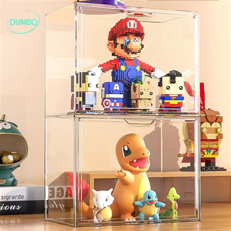 Jual 「dumbo 」action Figure Box Display Box Full Acrylic Pop Mart Blind