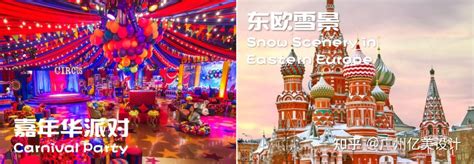 【亿美设计】案例分享海昌·乐漫冰雪王国“奇幻派对” 知乎