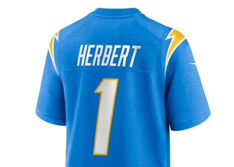 Nfl Jersey Justin Herbert Munimorogobpe