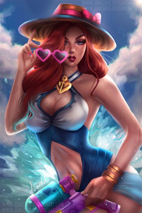 Pool Party Miss Fortune By Joacoful On DeviantArt League Of Legends Miss Fortune League Of