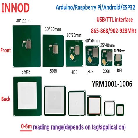 Integrated Usb Rfid Reader Writer Module Dbi Antenna M Range Uhf Rfid