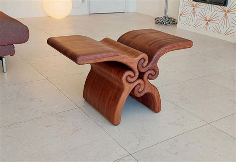 Sculptural Brutalistic Monolithic Coffee Table Side Table Object