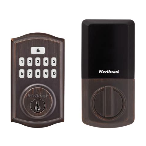Kwikset Smartcode 260 Traditional Venetian Bronze Keypad Single Cylinder Electronic Deadbolt