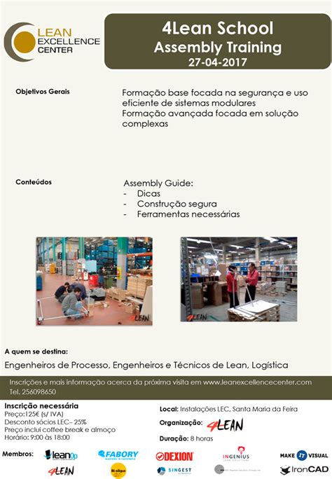 Assembly Training 4lean School 27 Abr 2017