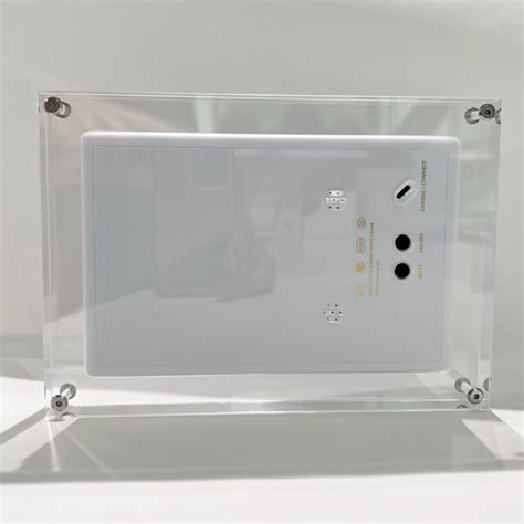 7″ Clear Acrylic Cable Loaded Digital Video Photo Frame Playback