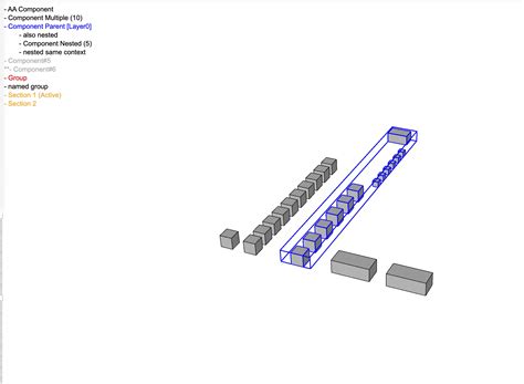 outliner overlay extension outfront extensions sketchup community