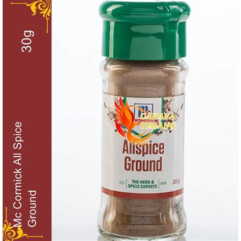 Jual Mccormick Allspice Ground Powder G Mc Cormick Merica Jamaika Bubuk G Shopee Indonesia