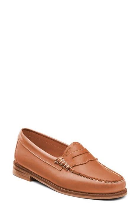 Gh Bass And Co Whitney Weejuns Penny Loafer In Brown Lyst