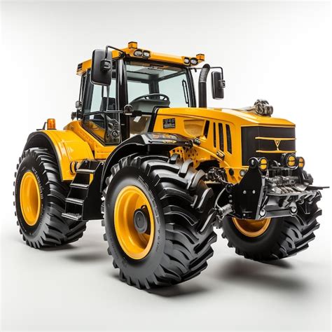 Premium Ai Image The Backhoe Loader Is A Type Of Road Construction