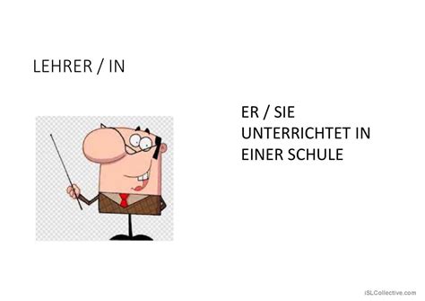 Berufe A1 Deutsch DAF Powerpoints